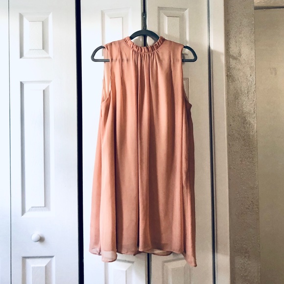 Wayf | Dresses | Wayf Flows Blush Pink Date Night Sheer Dress | Poshmark